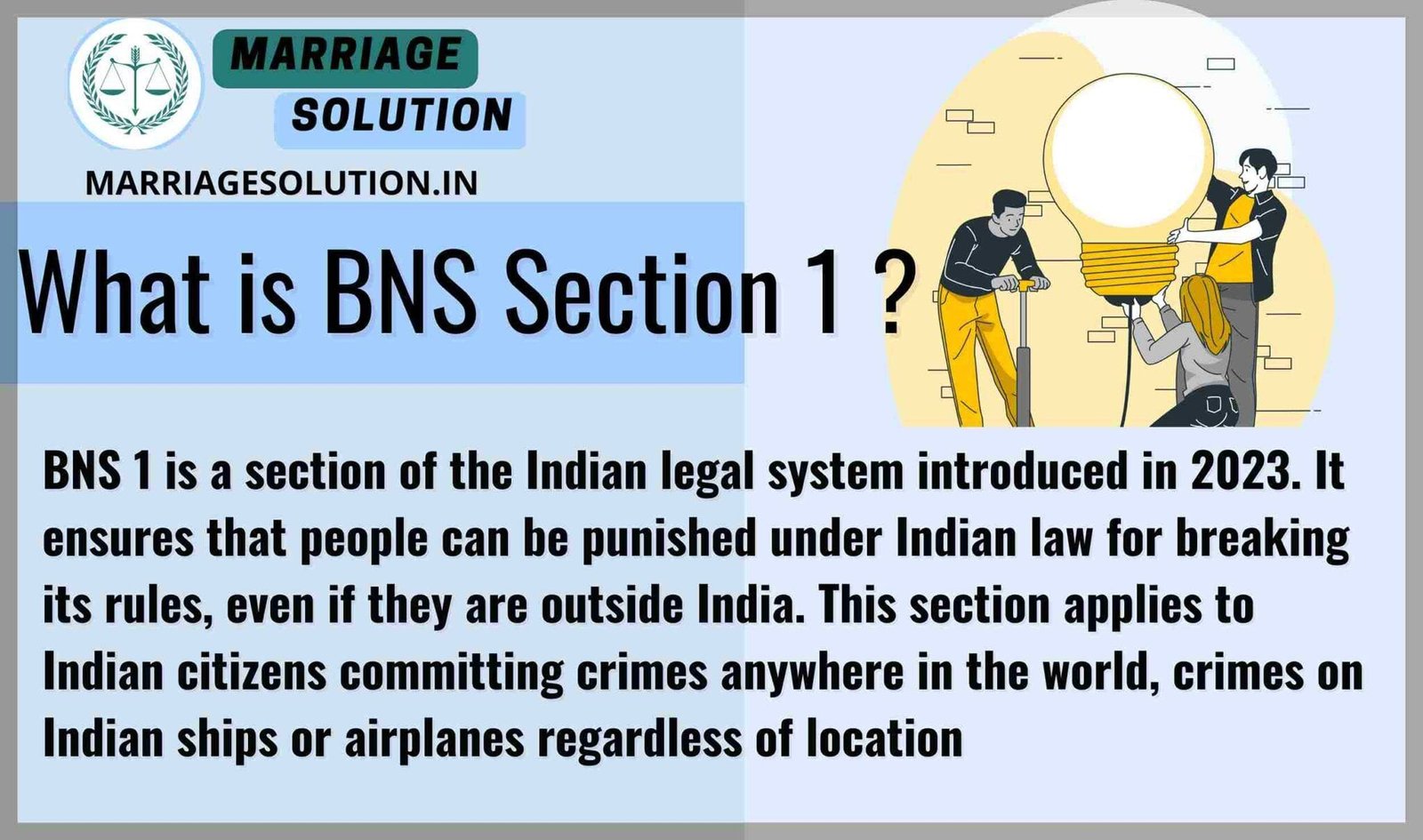 BNS Section 1 : Short title, extent and commencement ...