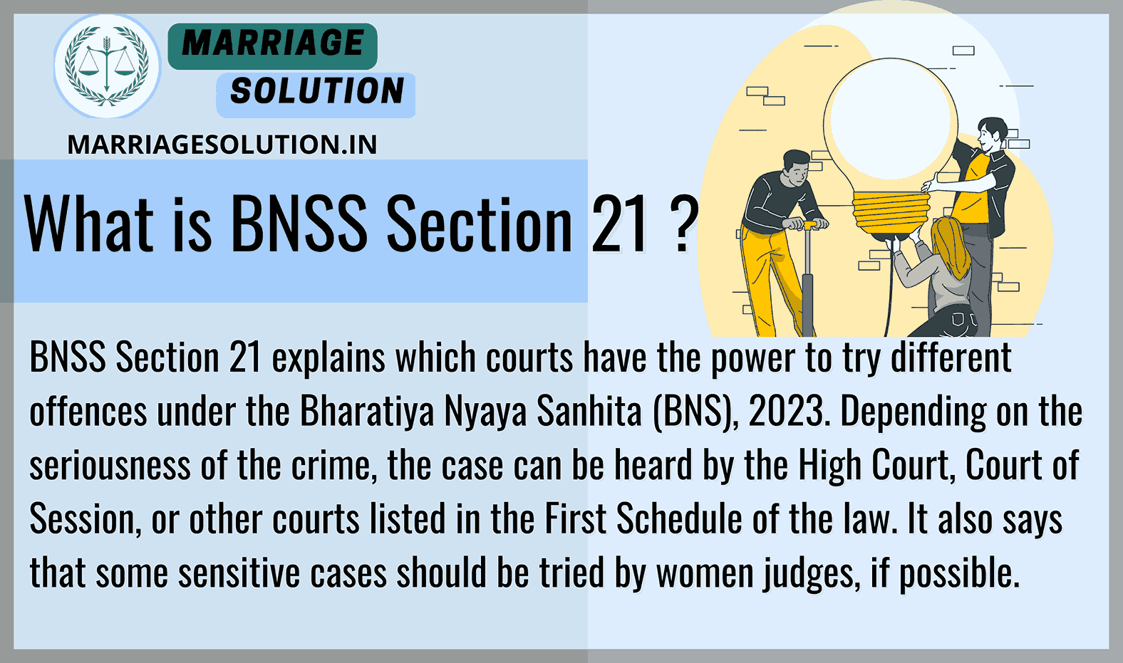 Section 21 of BNSS : Courts by Which Offences Are Triable ...