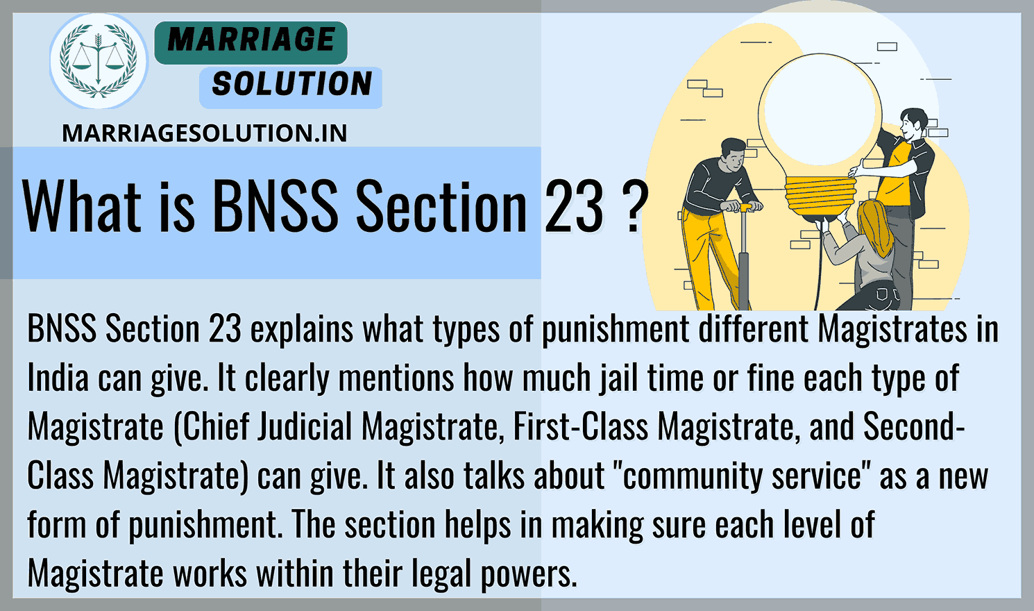 Section 23 BNSS : Powers of Magistrates to Give Sentences ...